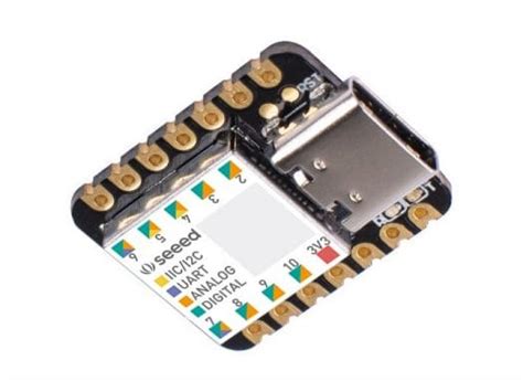 seeeduino xiao is a tiny arduino zero compatible board with battery support cnx software