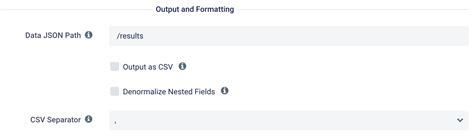 Another Way To Work With Nested Api Responses Output And Formatting Options In Connector
