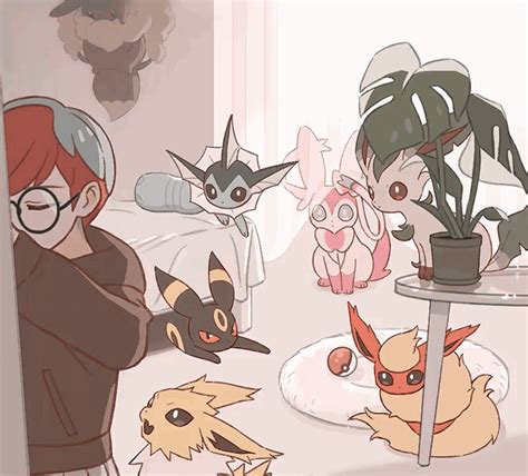 Umbreon And Leafeon Mating