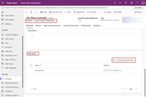 웹 역할 만들기 및 할당 Microsoft Learn