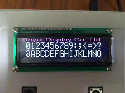 Standard X Character LCD Moduel Character X Lines LCD Character X Lines And