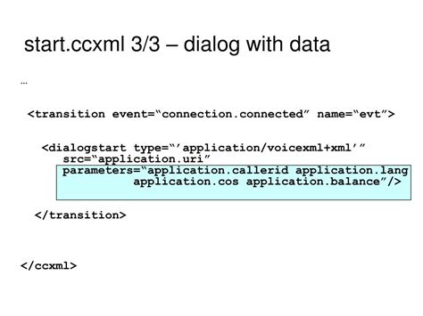 ppt effective application design patterns using voicexml and ccxml