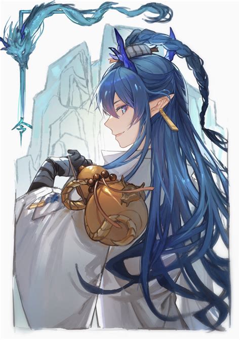 Ling Arknights Drawn By Xiangpiao Danbooru