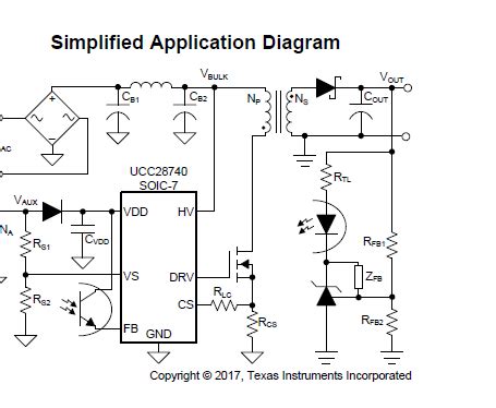 UCC28740 How To Disable Function For UCC28740 Was Safety Primary Side Or Second Side Power