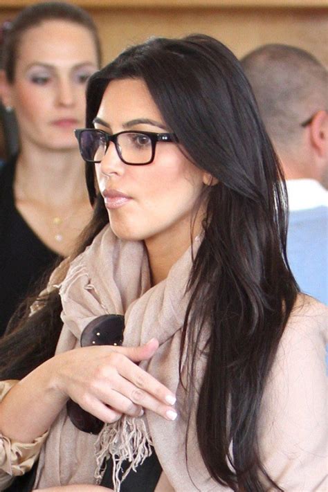 Kim Kardashian In Glasses At Sabrina Harrison Blog