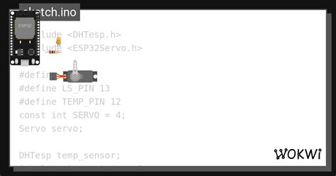 smarthome wokwi arduino and esp32 simulator