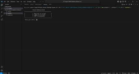 Parthib Pal On Linkedin Online Banking System Using C 😁