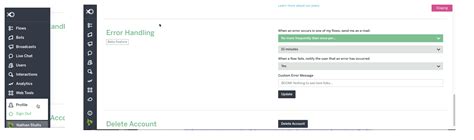 Managing Errors Flow Xo Help Center