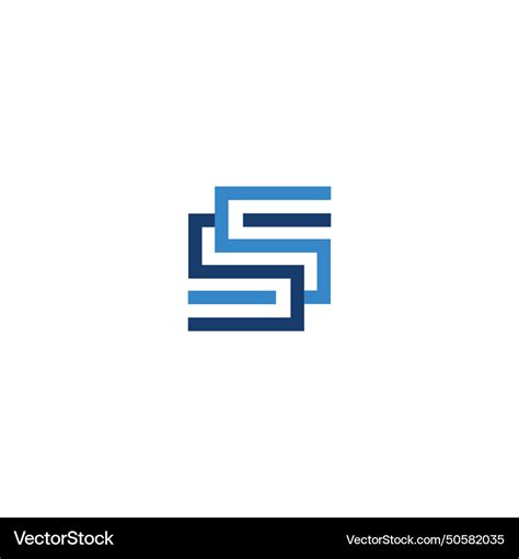 Logo Round Biotechnology Royalty Free Vector Image