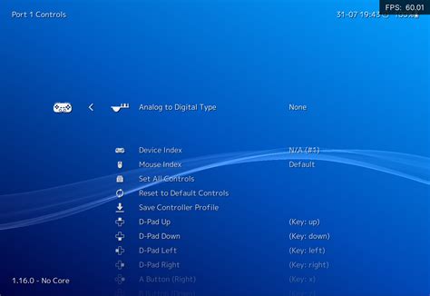 Left Analog Stick Also Activating D Pad Rretroarch