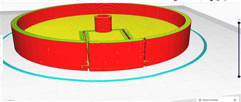 Getting A Weird Layer Issue In Cura One Of The Layers 12 Is Acting Like Its The End Of An