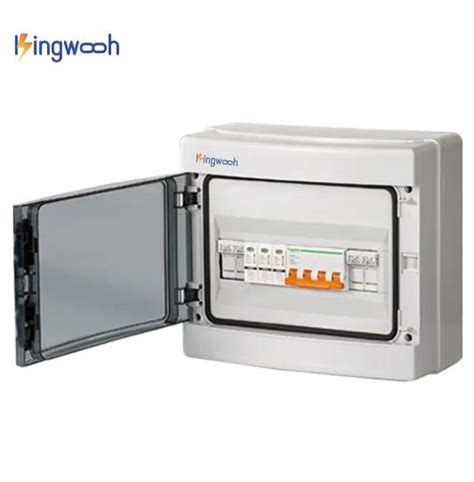 Kingwooh Energy Ip65 Solar Dc Pv Combiner Box 2 In 2 Out 2 Strings 600v