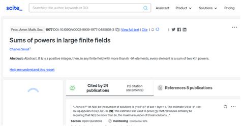 Sums Of Powers In Large Finite Fields