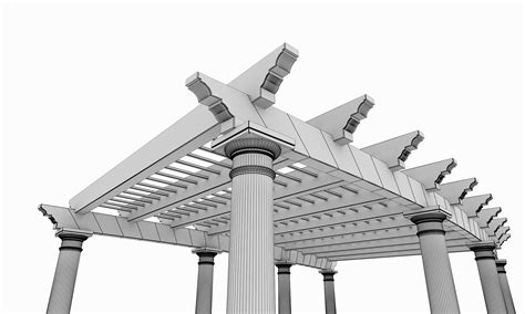 Canopy Classic Model Turbosquid 1820796