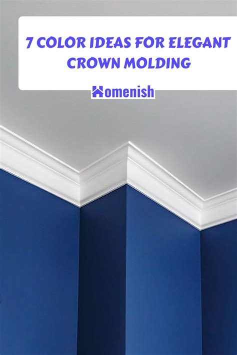 7 Color Ideas For Elegant Crown Molding Purple Walls Crown Molding