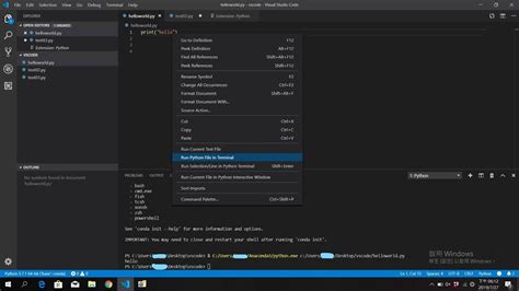 開發Python 使用 Visual Studio Code Anaconda