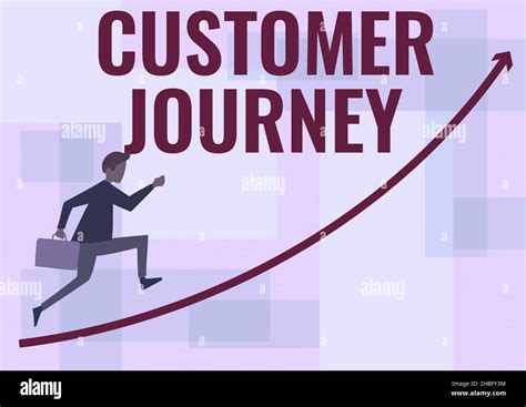 Writing Displaying Text Customer Journey Business Concept Product Of Interaction Between