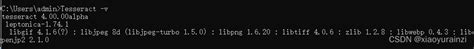 win10 tesseract orc安装教程以及使用案例（pdf拆分） tesseract ocr windows csdn博客