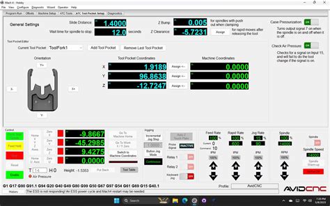 Custom Mach 4 Atc User Interface Avid Cnc Community