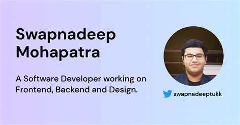 Swapnadeep Mohapatra