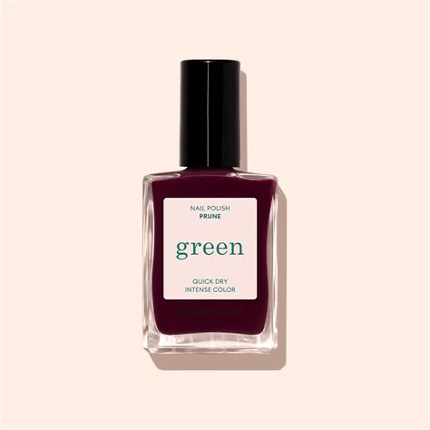Deep Wine Red Nail Polish Prune Green Range Manucurist