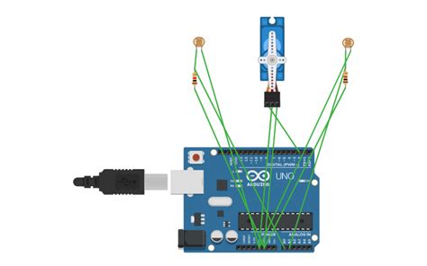 Circuit Design Aufgabe 2 Tinkercad