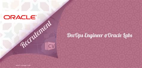 Oracel Hire A Devops Engineer Oracle Labs In Casablanca Cvlogy