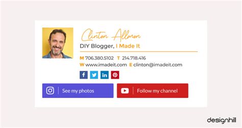 Amazing Email Signature Examples Across Various Professions Designhill