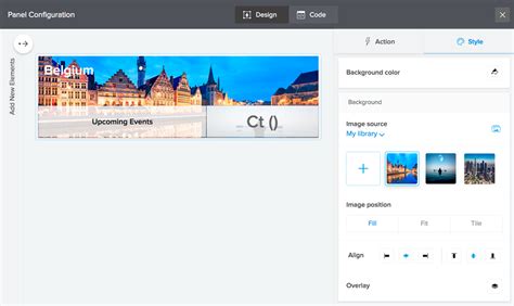 Set Background For Panel Columns Manageengine Appcreator Help