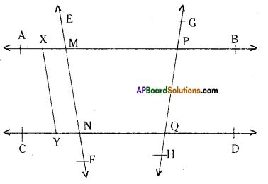 AP Board Th Class Maths Solutions Chapter Lines And Angles Ex AP Board Solutions
