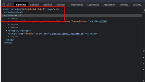 During Hydration ` ` Is Deleted Which Leads To An Error In Lighthouse