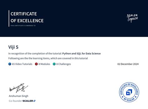 viji subramani on linkedin python sql datascience learningjourney