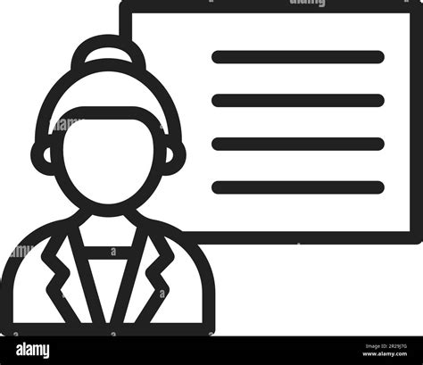 Teaching Icon Vector Image Suitable For Mobile Application Web Application And Print Media