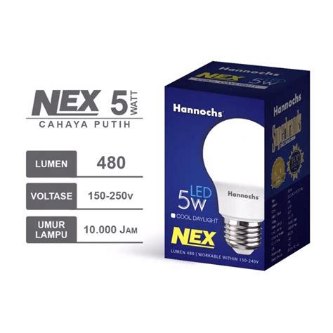 Jual Lampu Led Hannochs Watt Watt Watt Dan Watt Shopee Indonesia