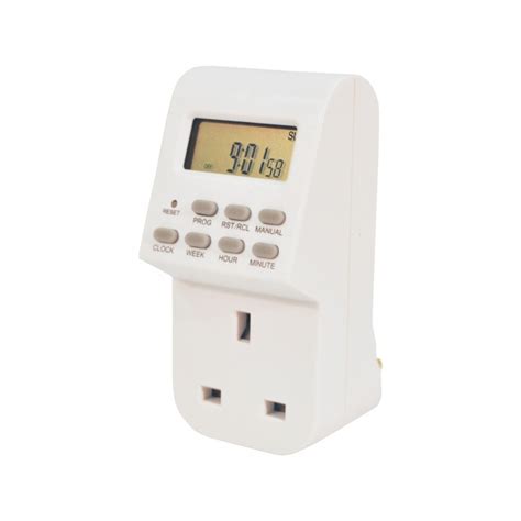 Plug In Programmable Digital Timer Up To 70 Programmes Per Week