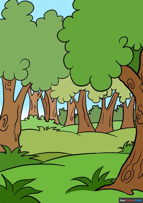 Details 100 Forest Background Drawing Abzlocalmx