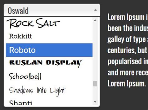Easy Google Font Selector With JQuery Fontselect Free JQuery Plugins