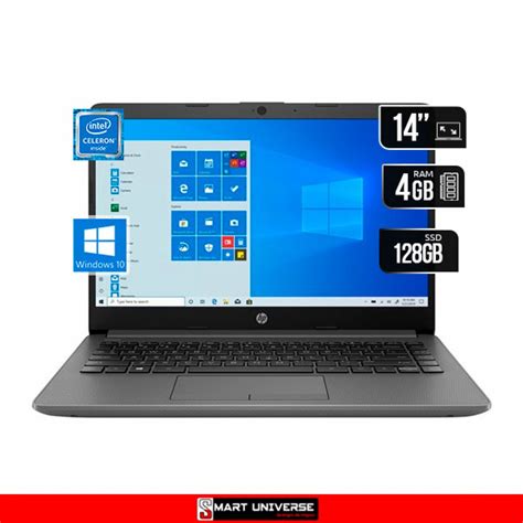 Laptop Hp Intel Celeron Gb Ram Gb Ssd W Home Smart Universe S A