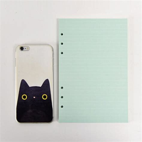 Colorful A5 Loose Leaf Notebook Refills 6 Holes Ri Grandado