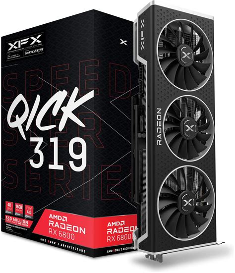 XFX SPEEDSTER SWFT 319 RAD RX6800 16GB GAM Amazon It Informatica