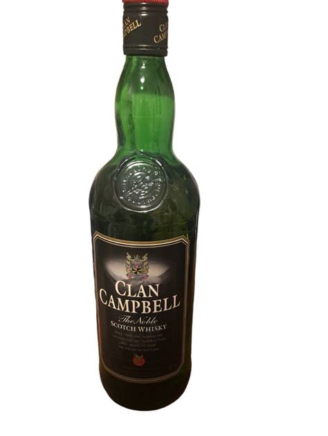 Flasche Whisky Clan Campbell The Noble Scotch Whisky 1 L Neu Gemäss