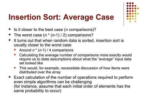 Insertion Sort Ppt