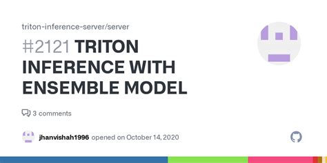 Triton Inference With Ensemble Model · Issue 2121 · Triton Inference Serverserver · Github