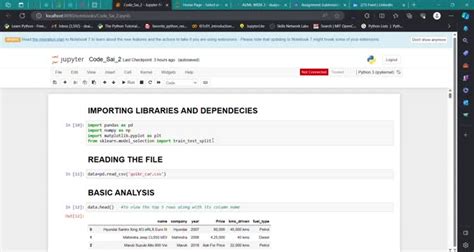 Sai Yoogeswaran D On Linkedin Machinelearning Ai Internship