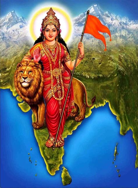 Bharat Mata And Her Unruly Daughters Mother India Flag Photo India