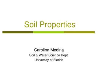 PPT Soil Properties PowerPoint Presentation Free Download ID 4346844