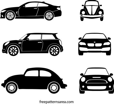 Free Car Silhouette Vector Illustrations For Download