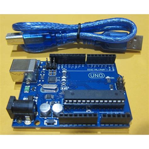 《53》arduino Uno R3 Atmega16u2非舊板8u2 開發板相容arduino 兼容官方版 蝦皮購物