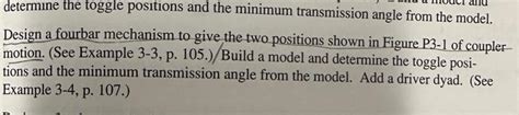 Solved Determine The Toggle Positions And The Minimum Chegg Com