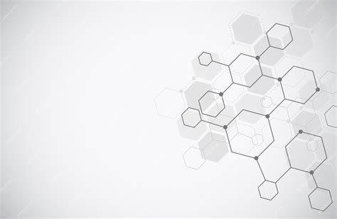 Premium Vector Molecule Structure Abstract Tech Background Medical Design Science Template